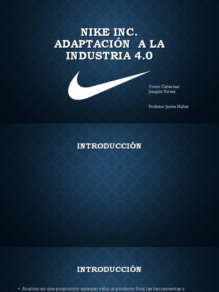 Presentacion Nike Final | PDF | Big Data | Internet de las Cosas