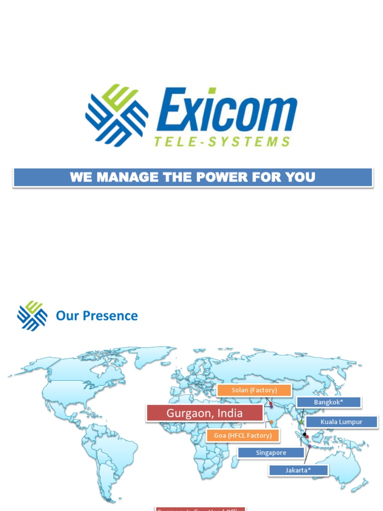 Exicom Buildup | PDF | Sustainable Energy | Server (Computing)