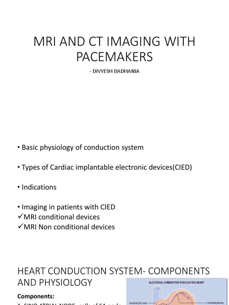 MRI and CT Imaging With Pacemakes | PDF | Artificial Cardiac Pacemaker ...