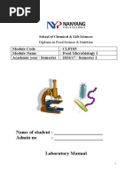 Laboratory Manual For Gen - Chem.1 | PDF | Ion | Density