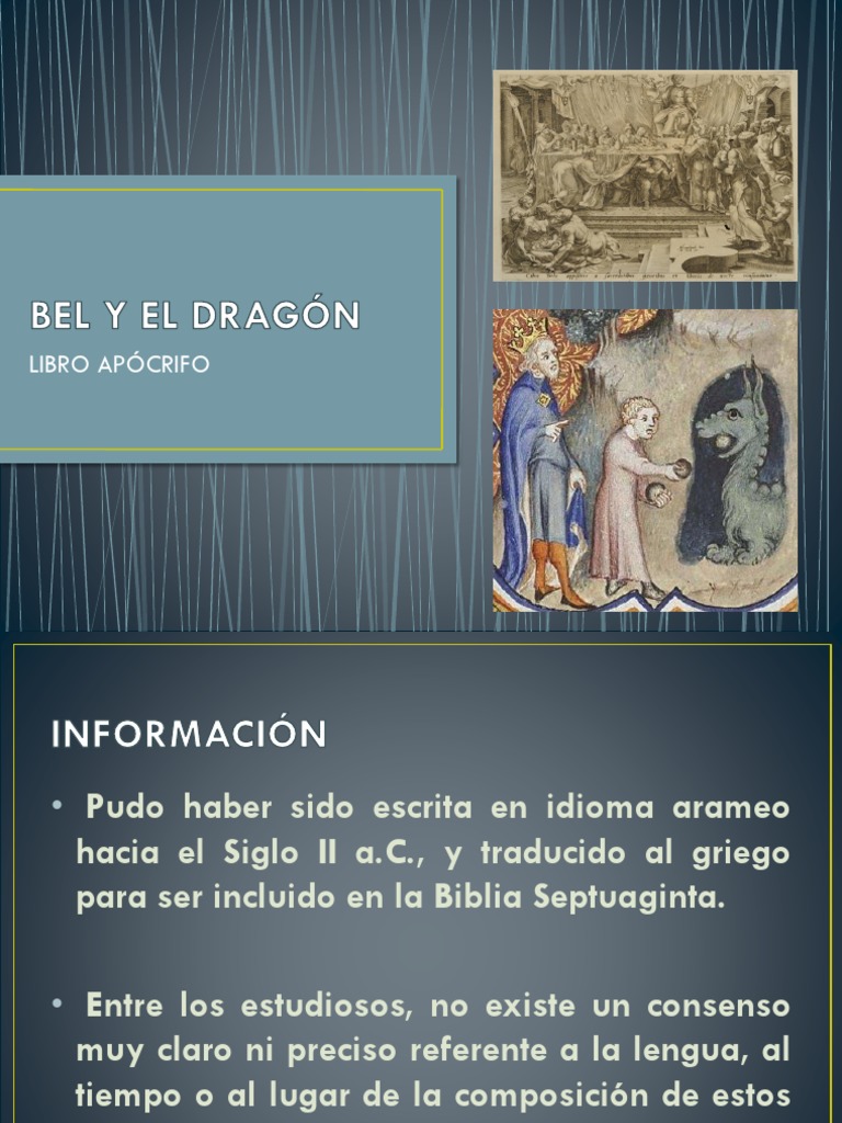 Bel y El Dragón | PDF