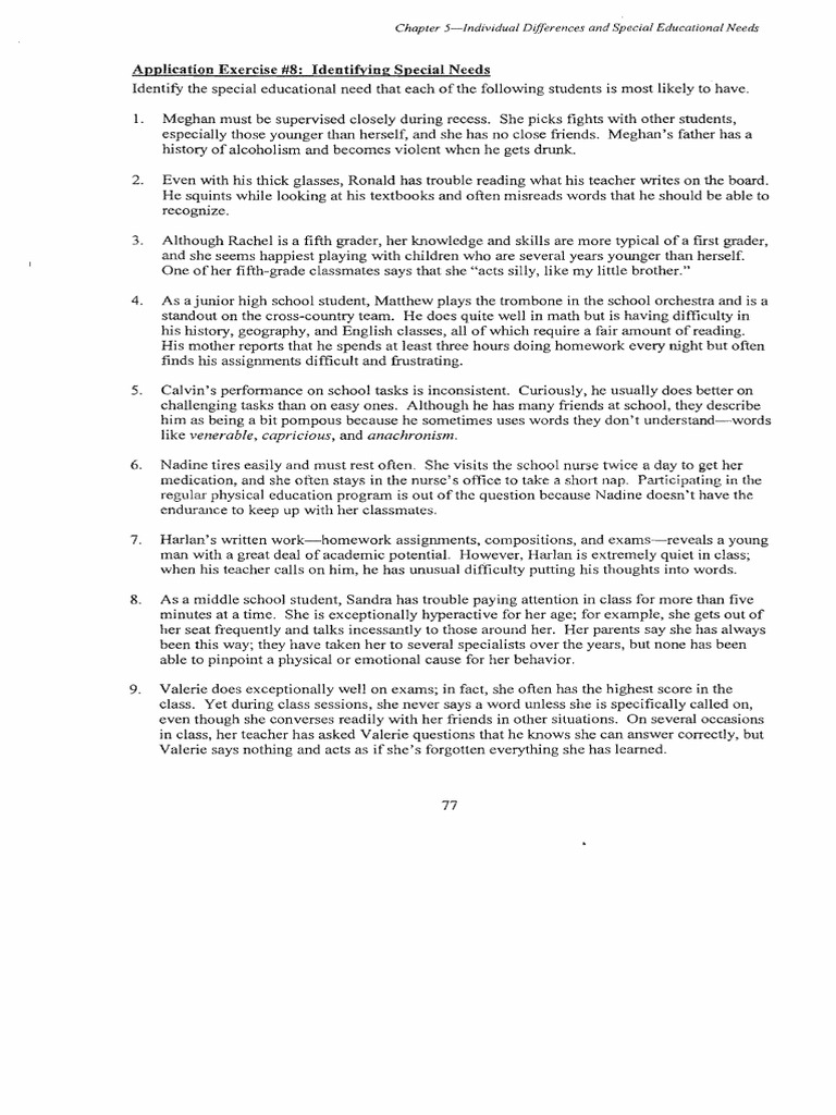 Application Exercises Chs 5-8 PDF | PDF | Homework | Moon