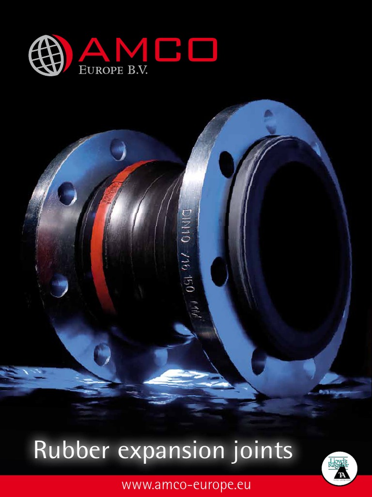 Amco Brochure Rubber Joints | PDF | Materials | Chemical Substances