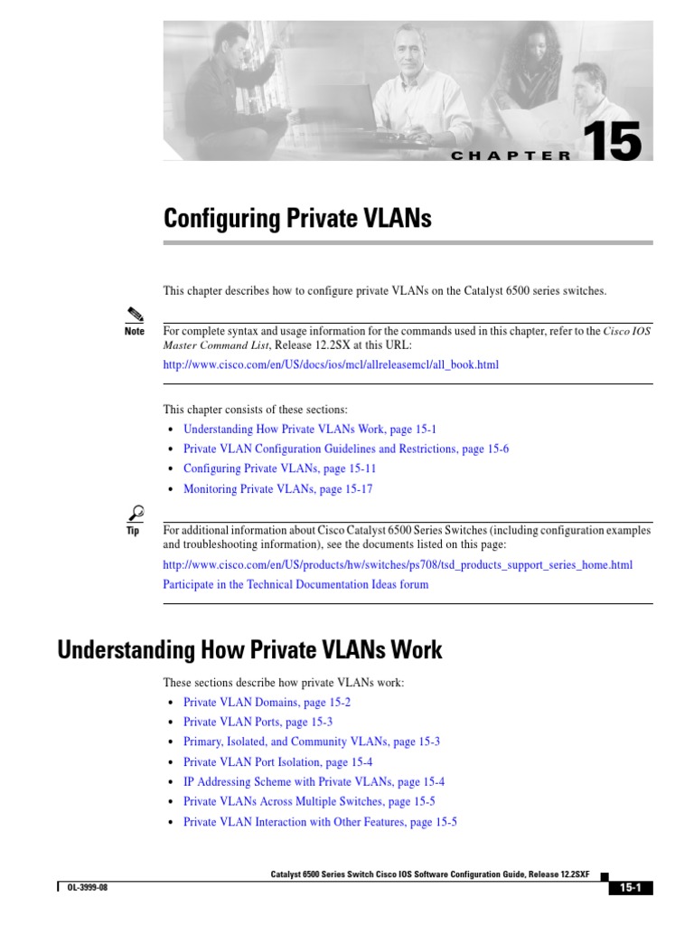 Configuring Private Vlans | PDF | Network Switch | Ip Address