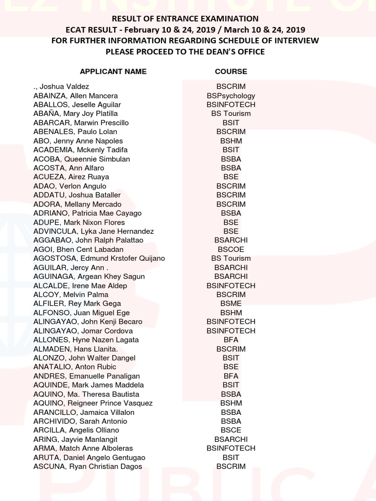 Ched Scholarship Form | PDF