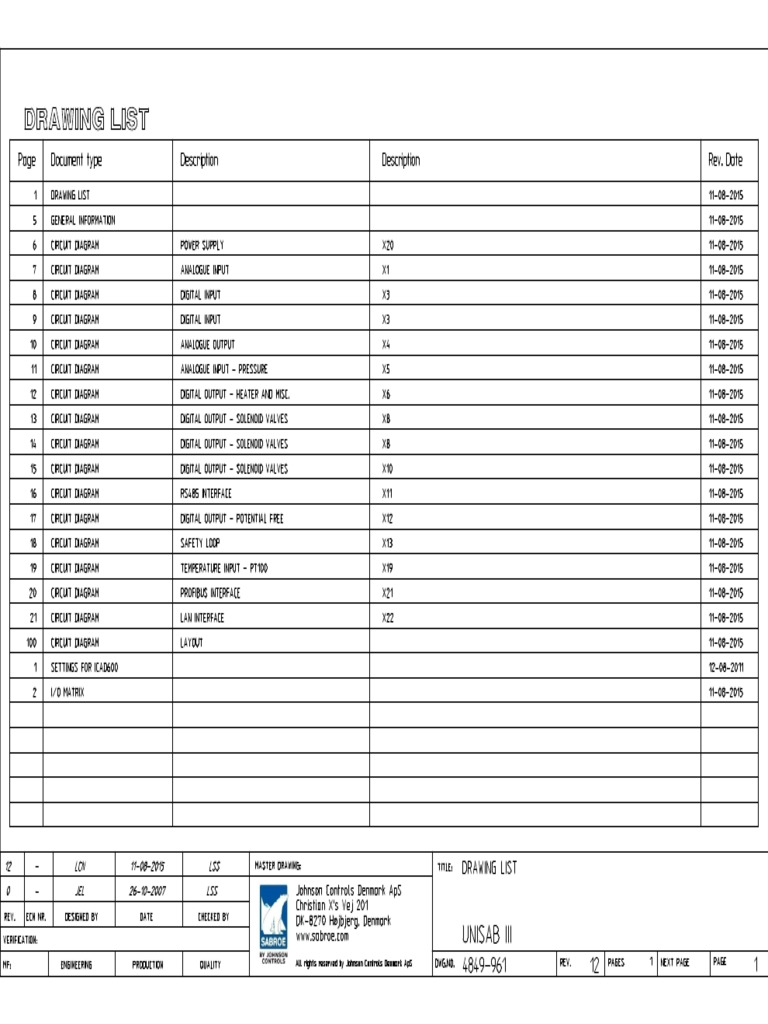 Manual UNISAB III | PDF | Electrical Engineering | Mechanical Engineering