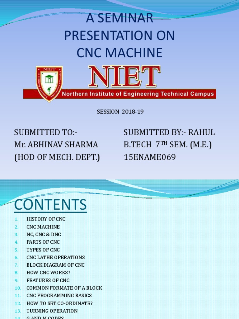 CNC Machines | PDF | Numerical Control | Mechanical Engineering