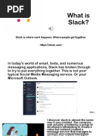 Slack Messaging App Overview | PDF | Mobile App | Multimedia