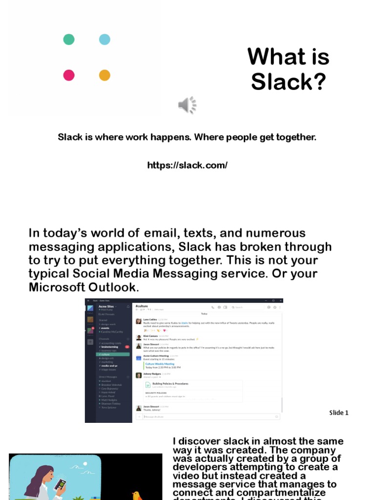 What Is Slack | PDF | Online Services | World Wide Web