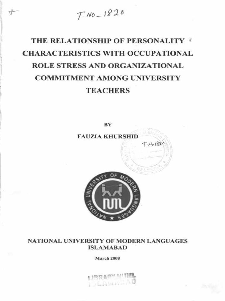 Personality MMS PDF | PDF | Titles | Cognitive Science