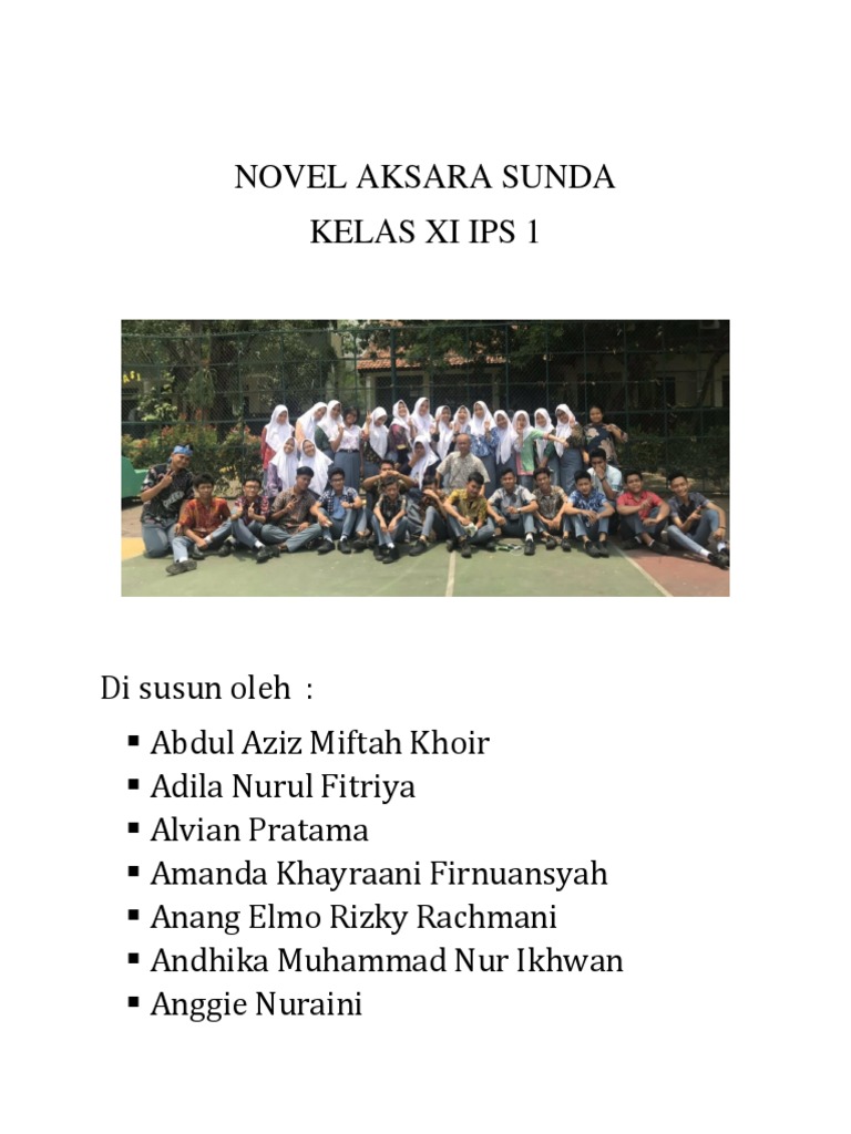 NOVEL AKSARA SUNDA Jadi Fix | PDF