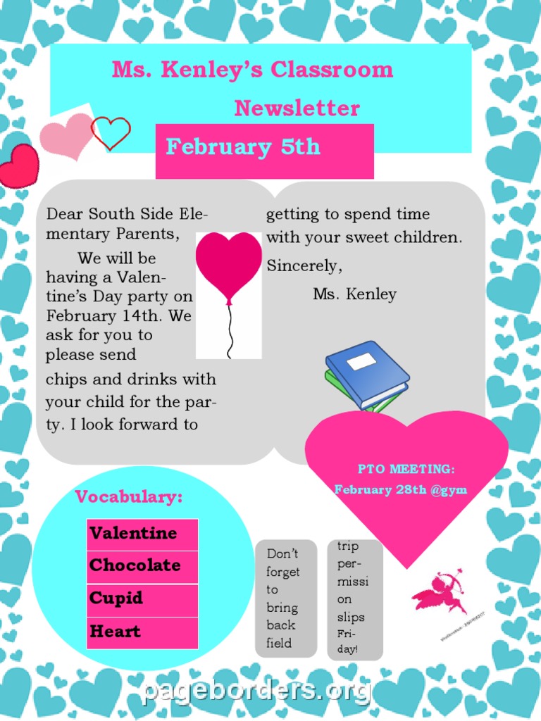 Valentines Newsletter pdf2 | PDF