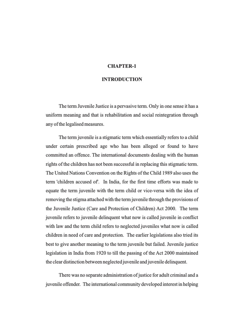 09 Chapter 1 | PDF | Juvenile Delinquency | Juvenile Court