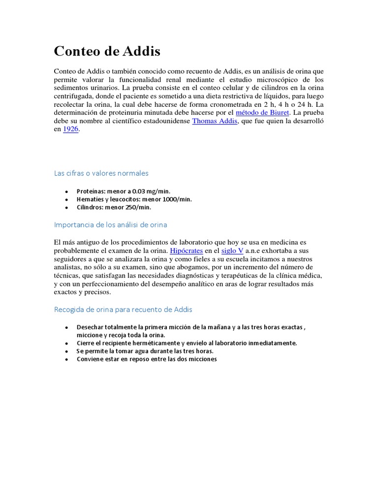 Conteo de Addis | PDF | Relaciones personales, crianza y desarrollo ...