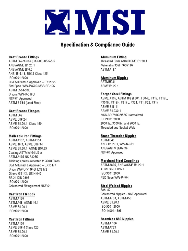 MSI Specificationand Compliance Guide | PDF | Building Engineering ...