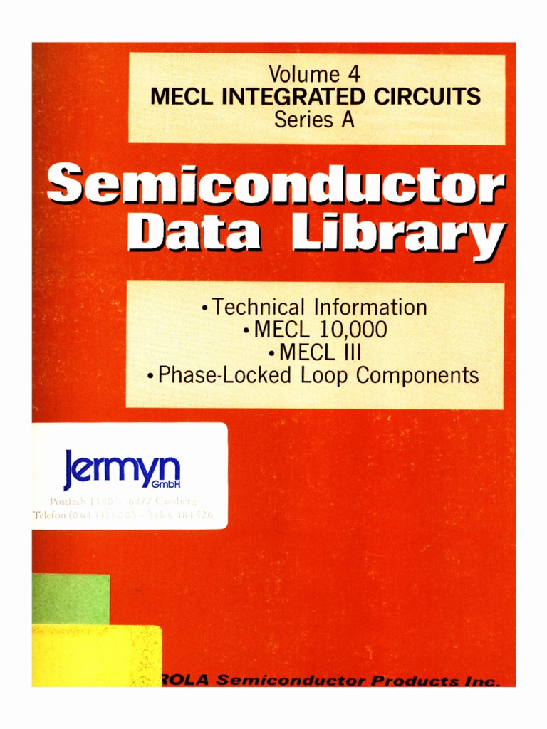 1974 MECL Integrated Circuits Series A Vol4 PDF | PDF | Amplifier ...