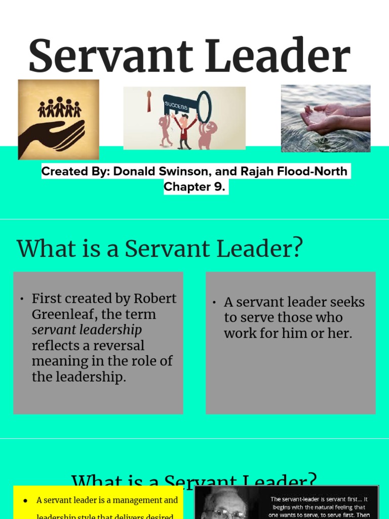 Servant Leader | PDF | Servant Leadership | Leadership