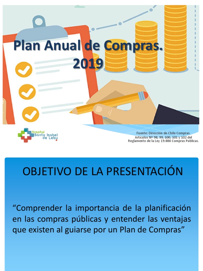 Plan Anual de Compras | PDF | Planificación | Gestión de recursos humanos