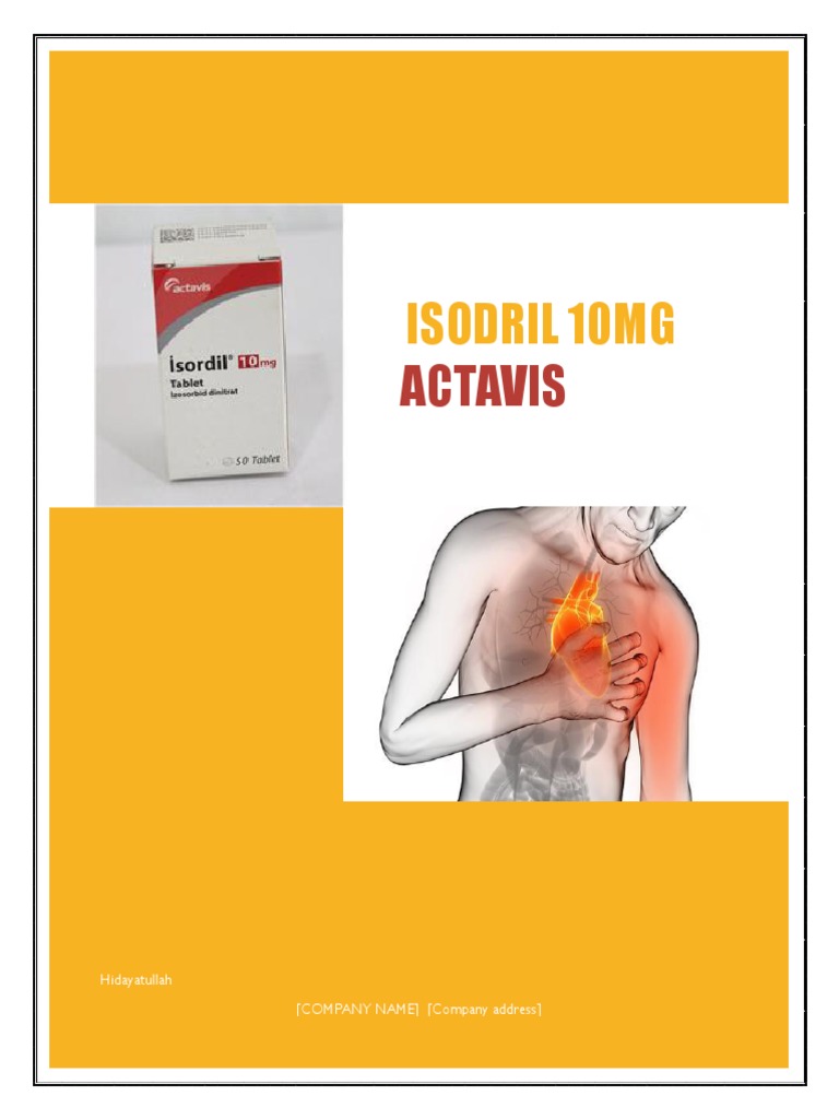 Isodril 10Mg: Actavis | PDF