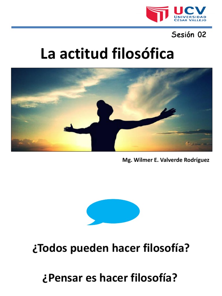 Actitud Filosofica | PDF | Conocimiento | Verdad