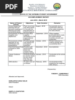 SSG and SPG Leadership Training Proposal and Matrix 2 | PDF ...