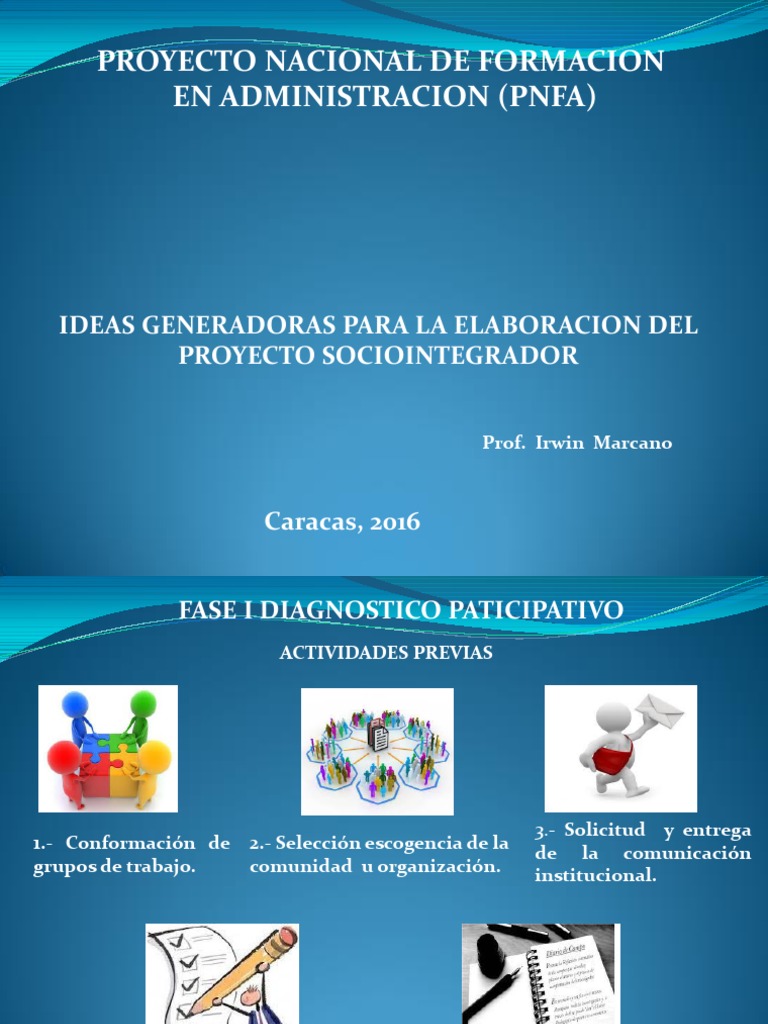 Proyecto Socio-Integrador... 2016. MORAIMA | PDF | Paradigma ...