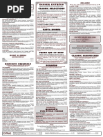 Server Menu Test Answer | PDF | Salad | Hamburgers