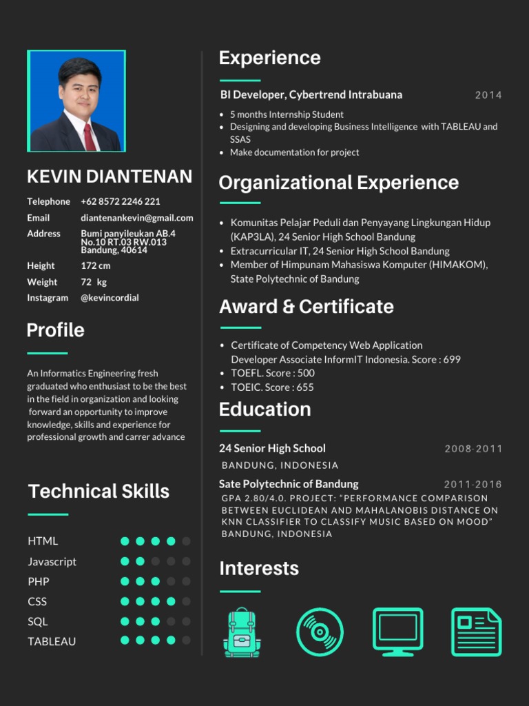 CV Kevin | PDF