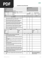 Plastering Checklist | PDF | Masonry | Plaster