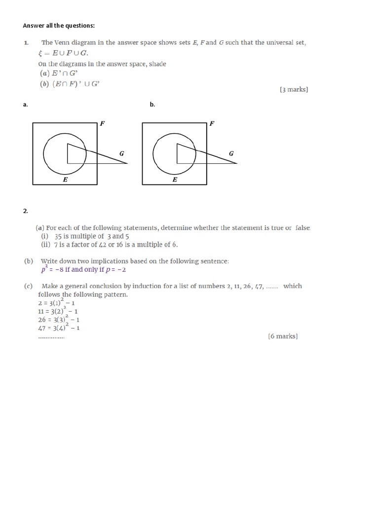 Exam Form 4 Math Topik 234 | PDF