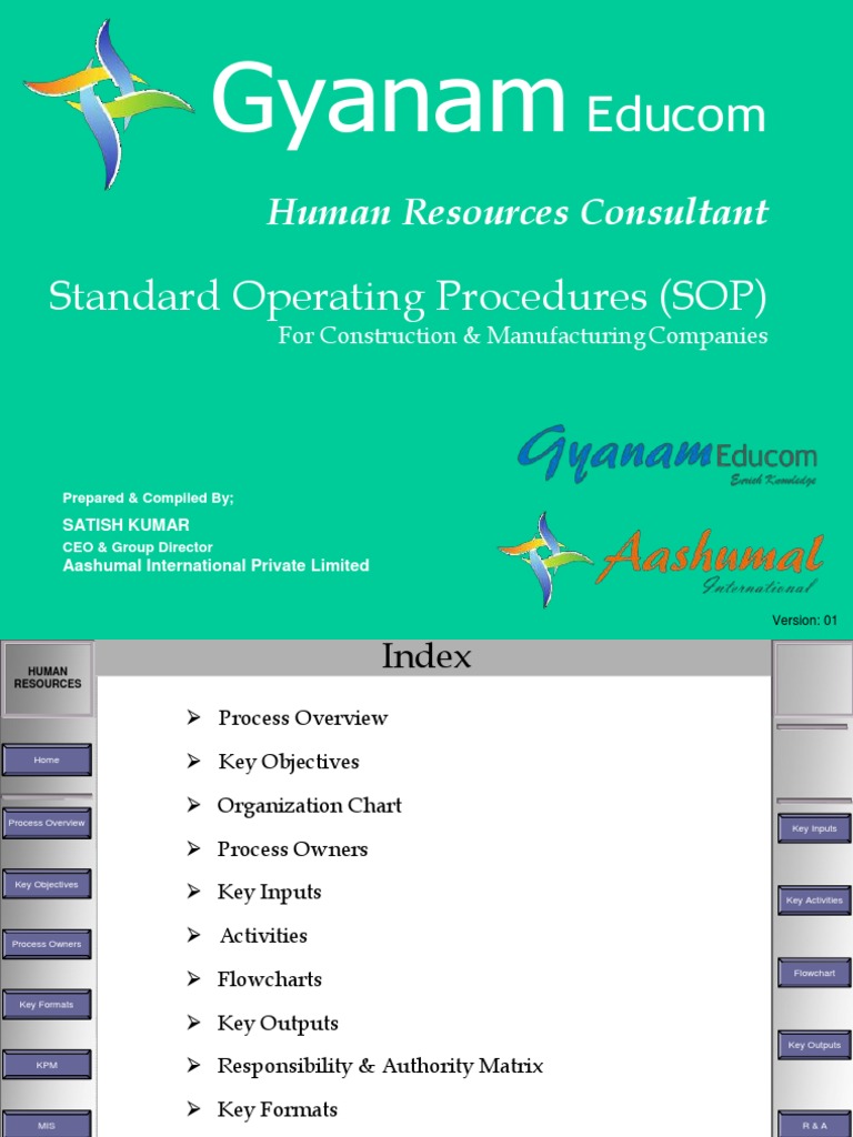 HR SOP Benchamrk | PDF | Human Resources | Recruitment
