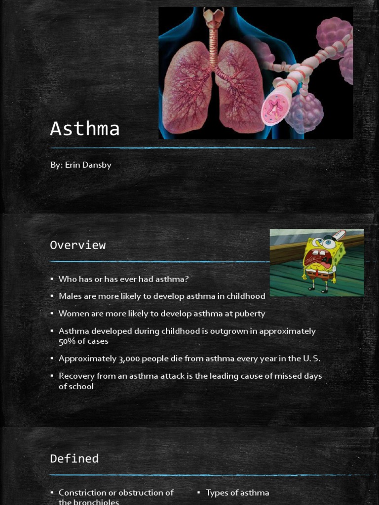 Asthma Presentation | PDF | Asthma | Pulmonology