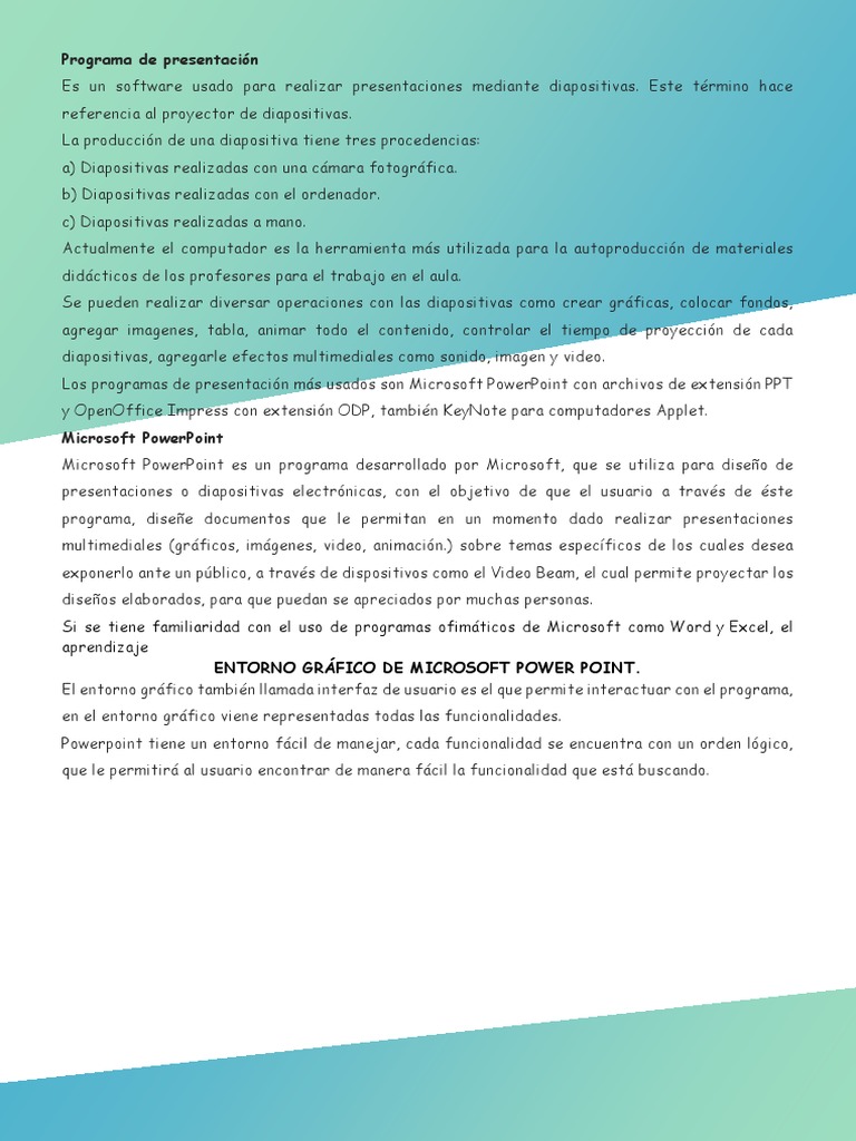 Powerpoint 2017 | PDF | Microsoft PowerPoint | Tecnología digital