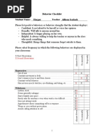 RCADs Scoring Sheet CYP | PDF | Social Anxiety Disorder | Anxiety