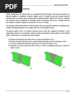 Column Splicing | PDF | Bending | Column