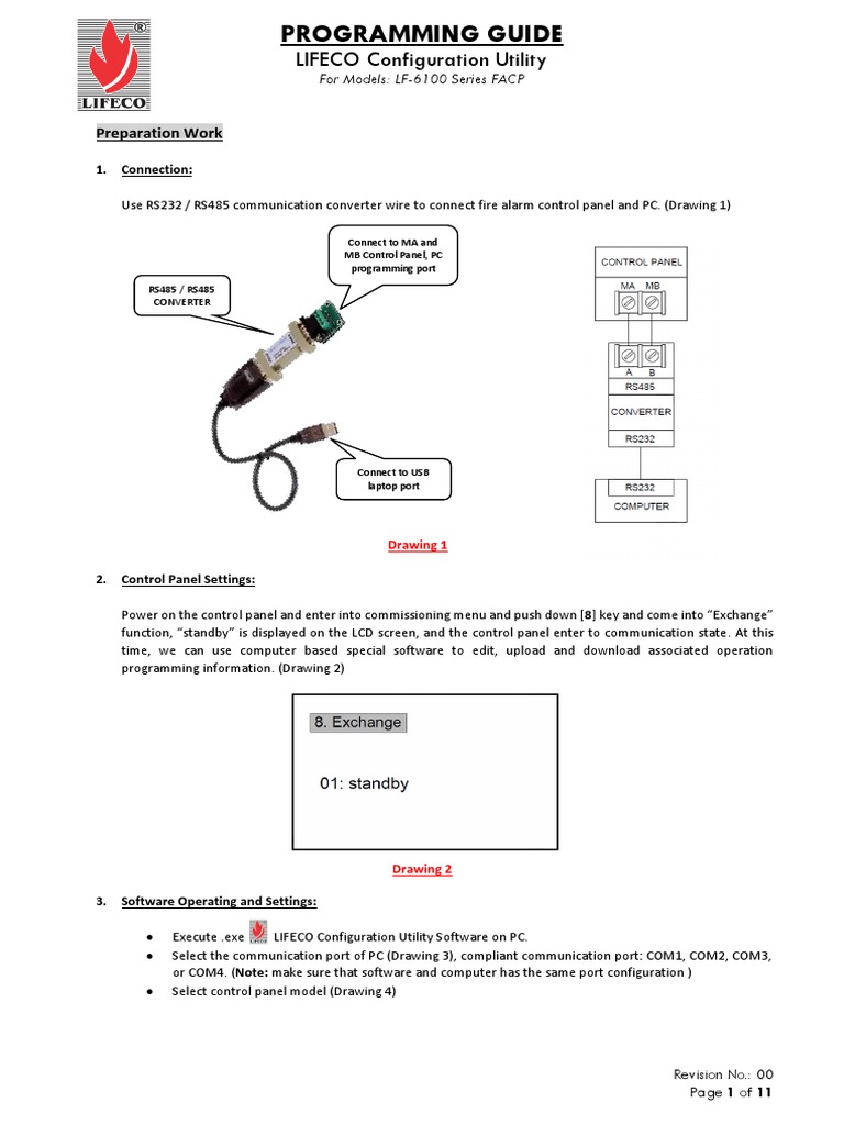 LIFECO Configuration Utility: Preparation Work | PDF | Dialog Box ...