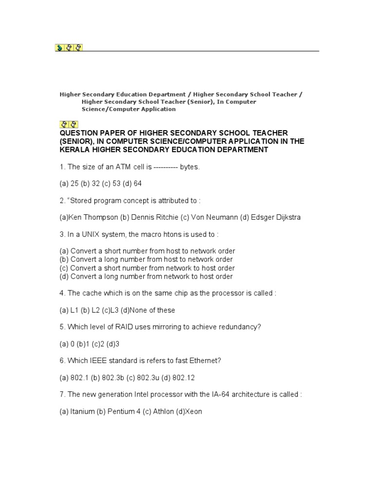 HSST Computer Science | PDF | Parsing | Databases