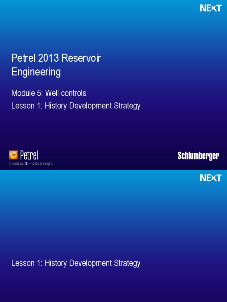 Petrel Reservoir Engineering Strategies | PDF | Simulation | Prediction