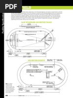 Iaaf 400 Metre Standard Track, Marking Plan: SCALE - 1:350 | PDF ...