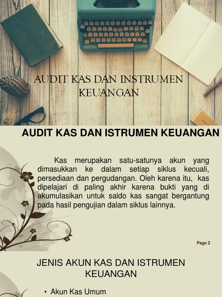 Audit Kas Dan Instrumen Keuangan | PDF