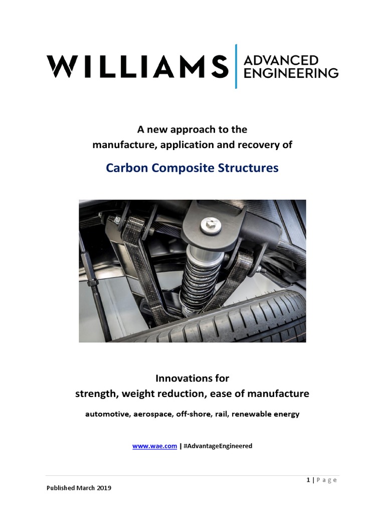 White Paper - Innovations in Carbon Composites From Williams Advanced ...