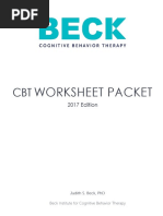 CBT Formulation Template | PDF