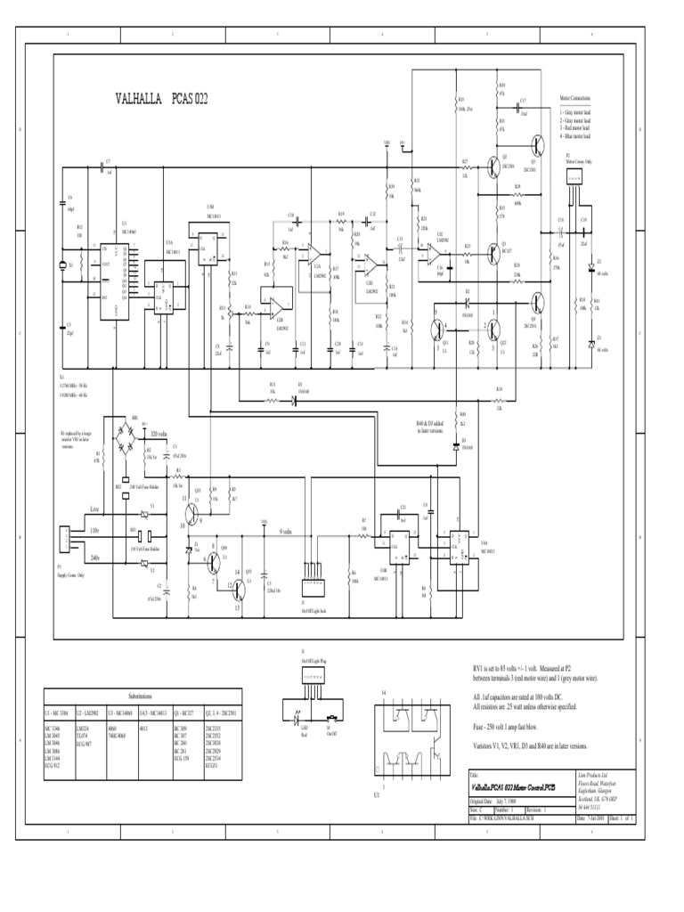 Valhalla Schematic | PDF | Quantity | Manufactured Goods