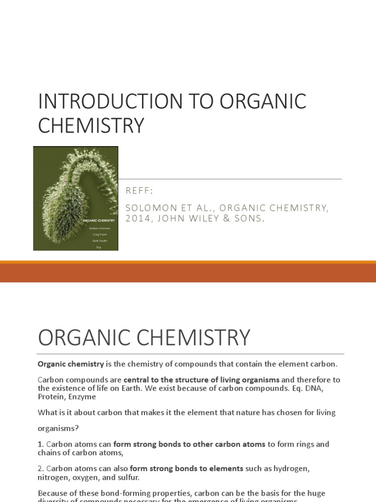 Introduction To Organic Chemistry | PDF | Functional Group | Amide