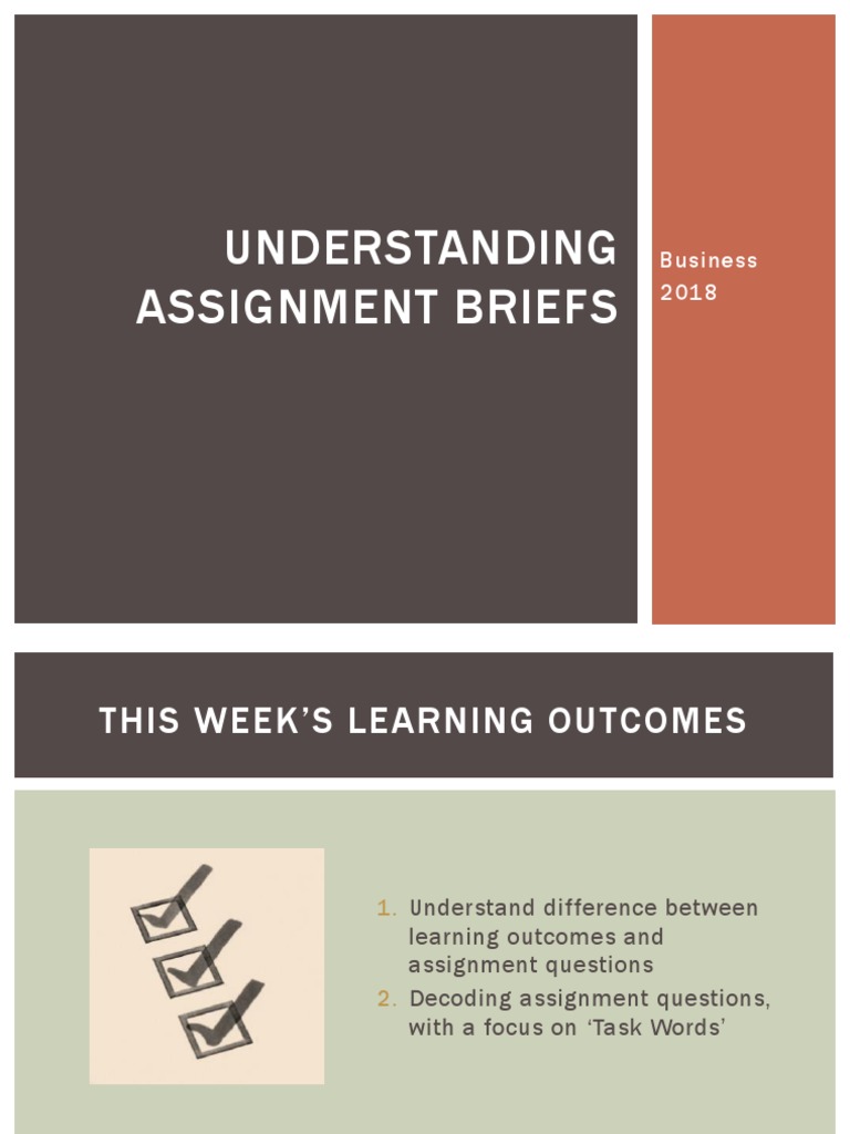 Understanding Assignment Questions: A Guide to Decoding Keywords and ...