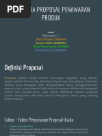 Contoh Kerangka Proposal Usaha | PDF