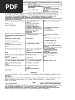 Plant and Plant Product Declaration Form: SECTION 1 - Shipment ...