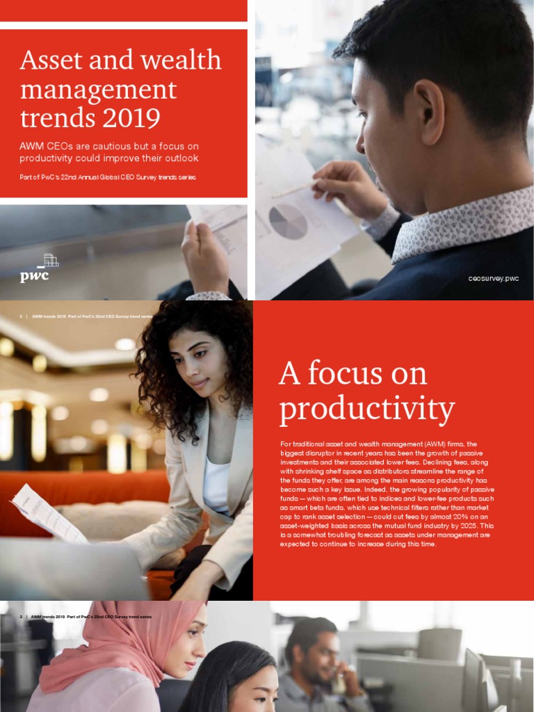 Asset and Wealth Management Trends 2019: Awm Ceos Are Cautious But A ...