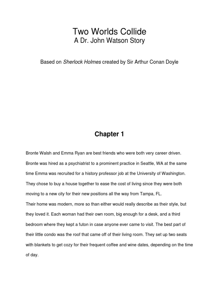 Two Worlds Collide Excerpt | PDF | Dr. Watson | Books