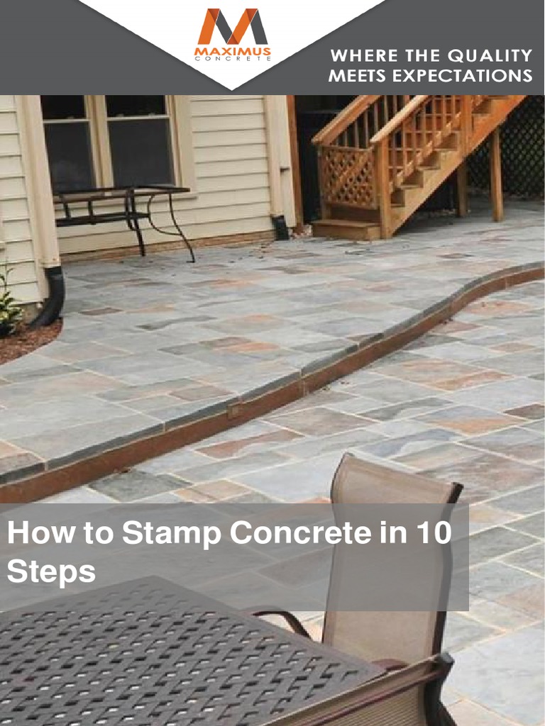 Concrete Construction Article PDF - Stamped Concrete | PDF | Concrete ...